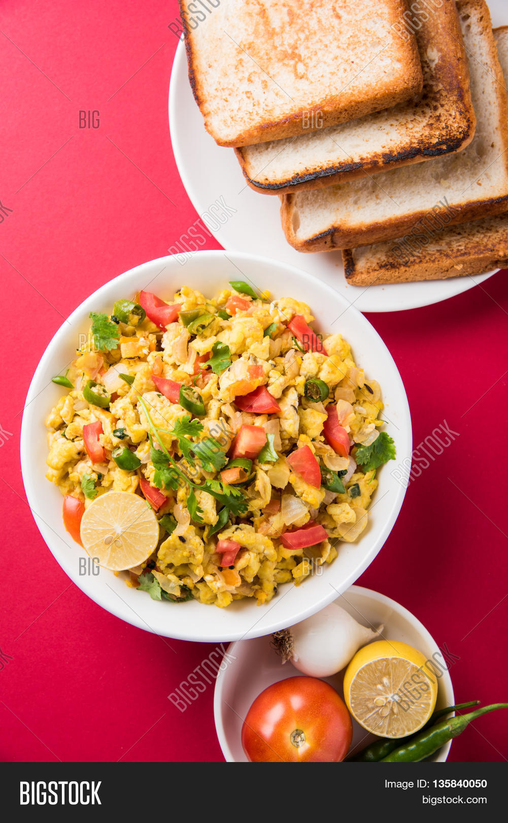 Masala Anda Bhurji Egg Image & Photo (Free Trial) | Bigstock