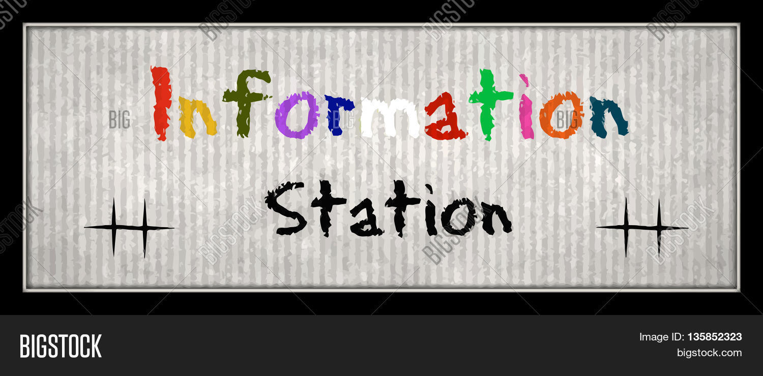 Information Station Vector & Photo (Free Trial) | Bigstock