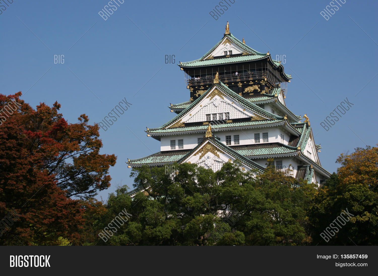 Tenshu-kaku Main Tower Image & Photo (Free Trial) | Bigstock