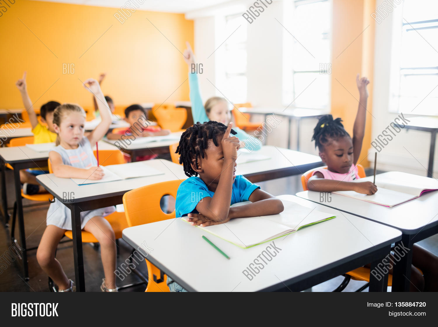 Front View Pupils Image & Photo (Free Trial) | Bigstock