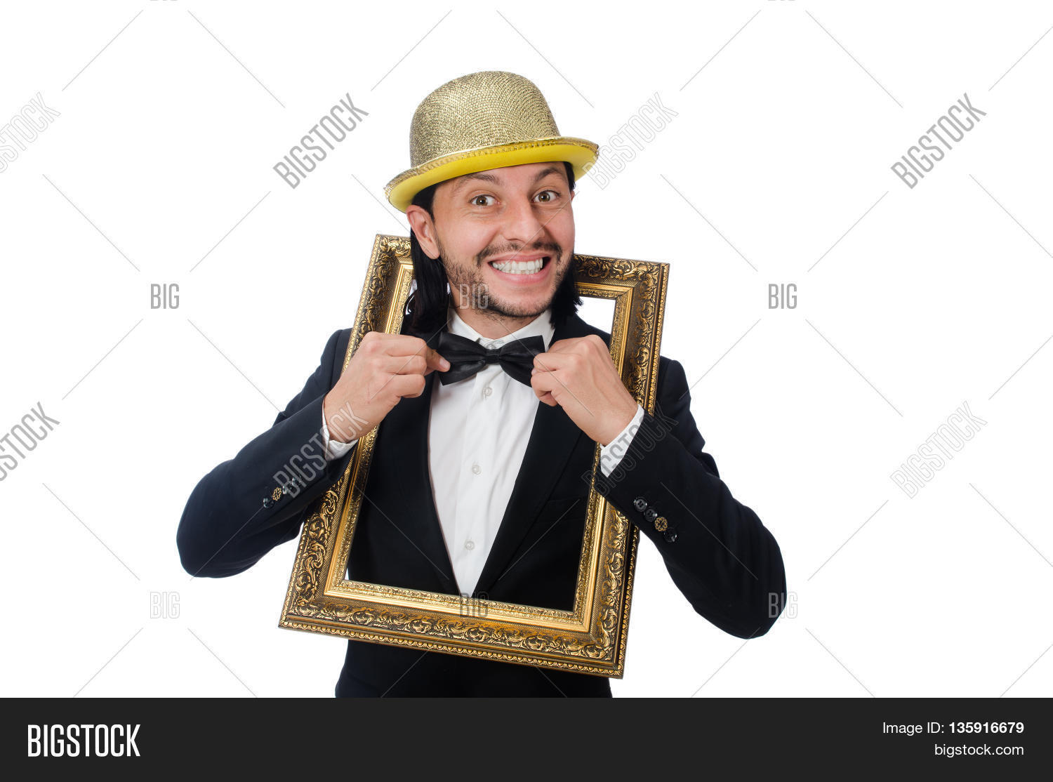 Man Picture Frame Image & Photo (Free Trial) | Bigstock