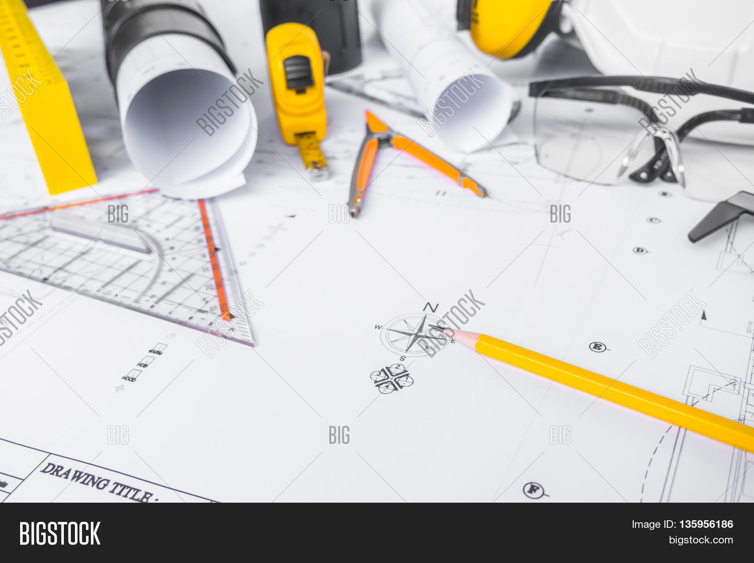 Construction Plans Image & Photo (Free Trial) | Bigstock