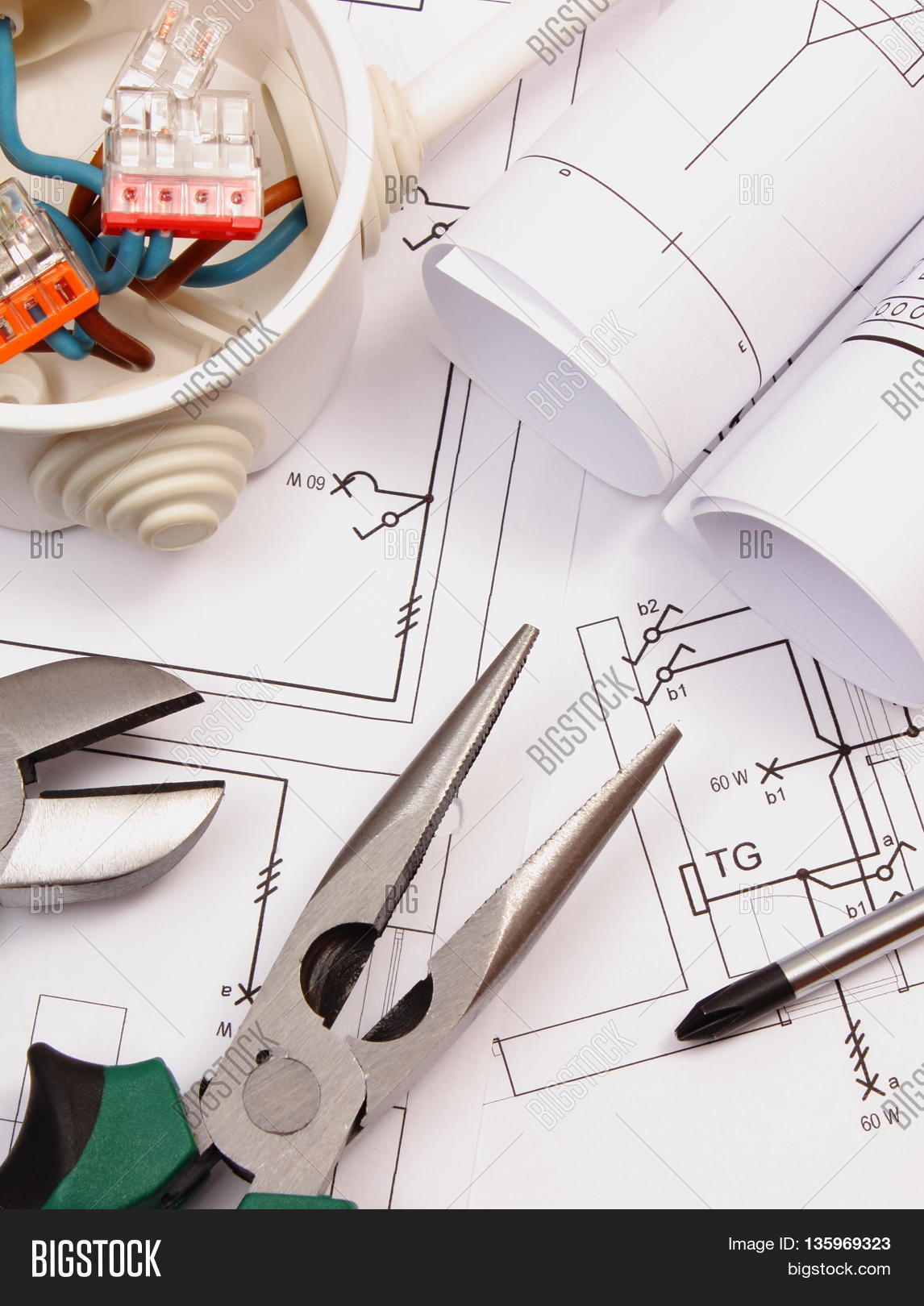 Work Tools Rolls Image & Photo (Free Trial) | Bigstock