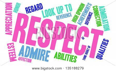 Respect Word Cloud Vector & Photo (Free Trial) | Bigstock