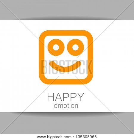 Happy Logo Template. Vector & Photo (Free Trial) | Bigstock
