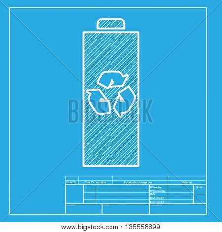 Battery Recycle Sign Vector & Photo (Free Trial) | Bigstock