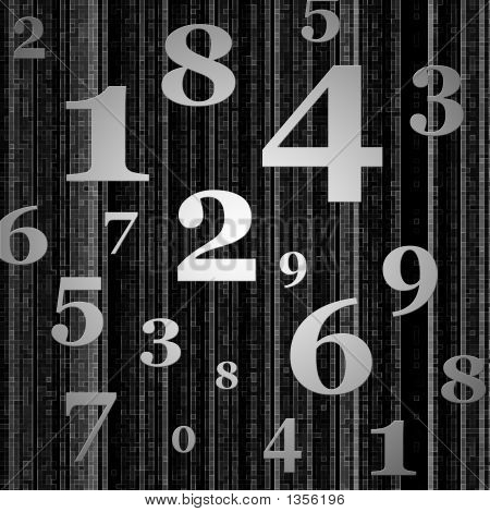 Grey Numbers Image & Photo (Free Trial) | Bigstock
