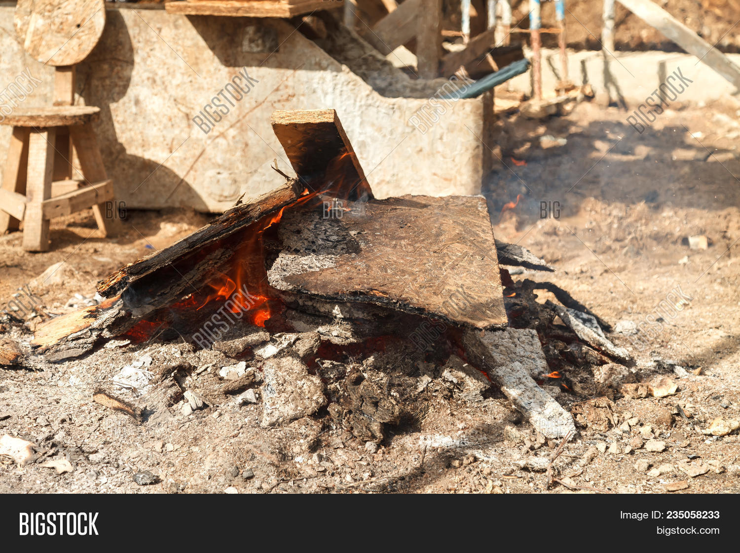 Flame Fire Firewood Image & Photo (Free Trial) | Bigstock