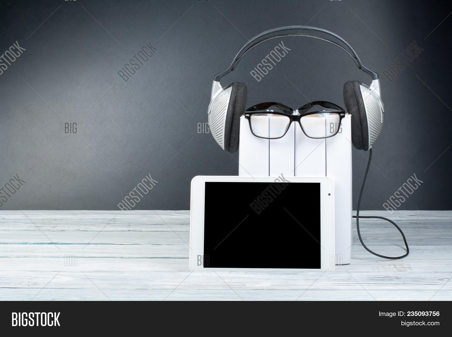 Audiobook On Back Image & Photo (Free Trial) | Bigstock