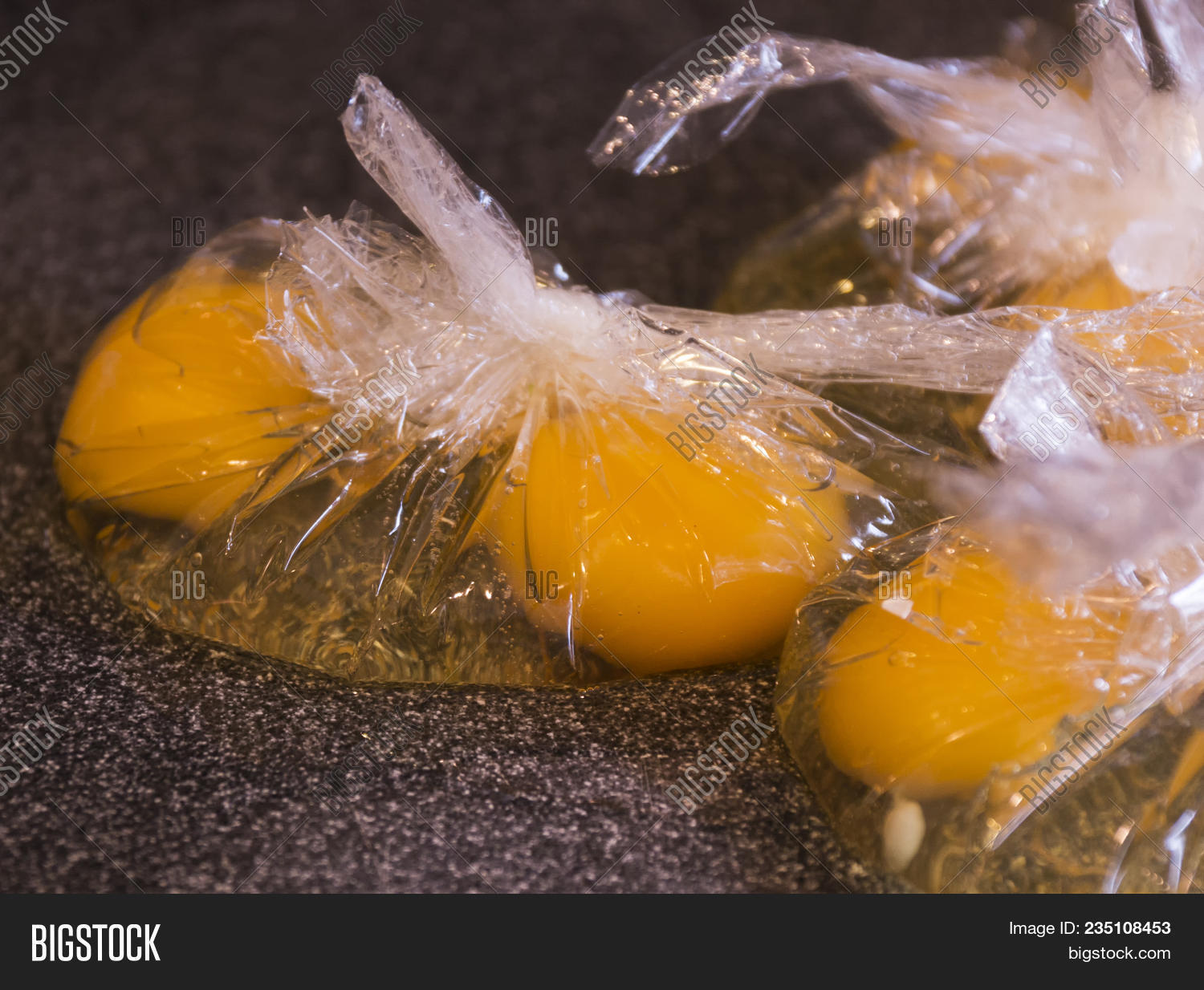 Two Eggs Plastic Bag Image And Photo Free Trial Bigstock