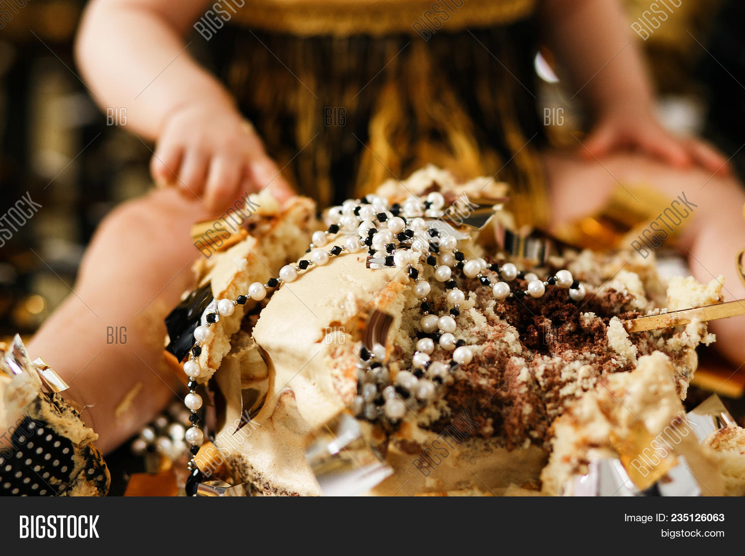 Smashed Cake Close- Image & Photo (Free Trial) | Bigstock