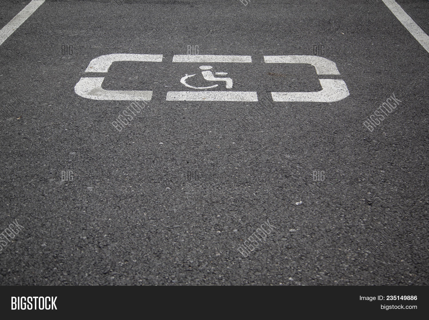 Handicap Parking Areas Image & Photo (Free Trial) | Bigstock