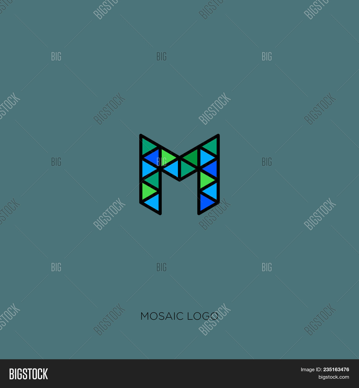 M Logo. M Monogram. Vector & Photo (Free Trial) | Bigstock