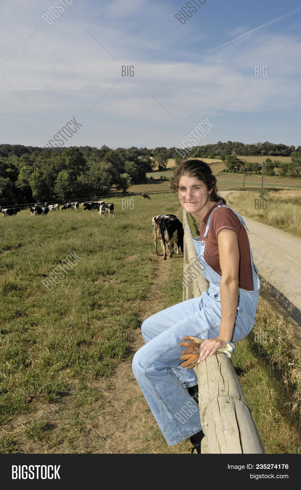 Farmer Sitting On Image & Photo (Free Trial) | Bigstock