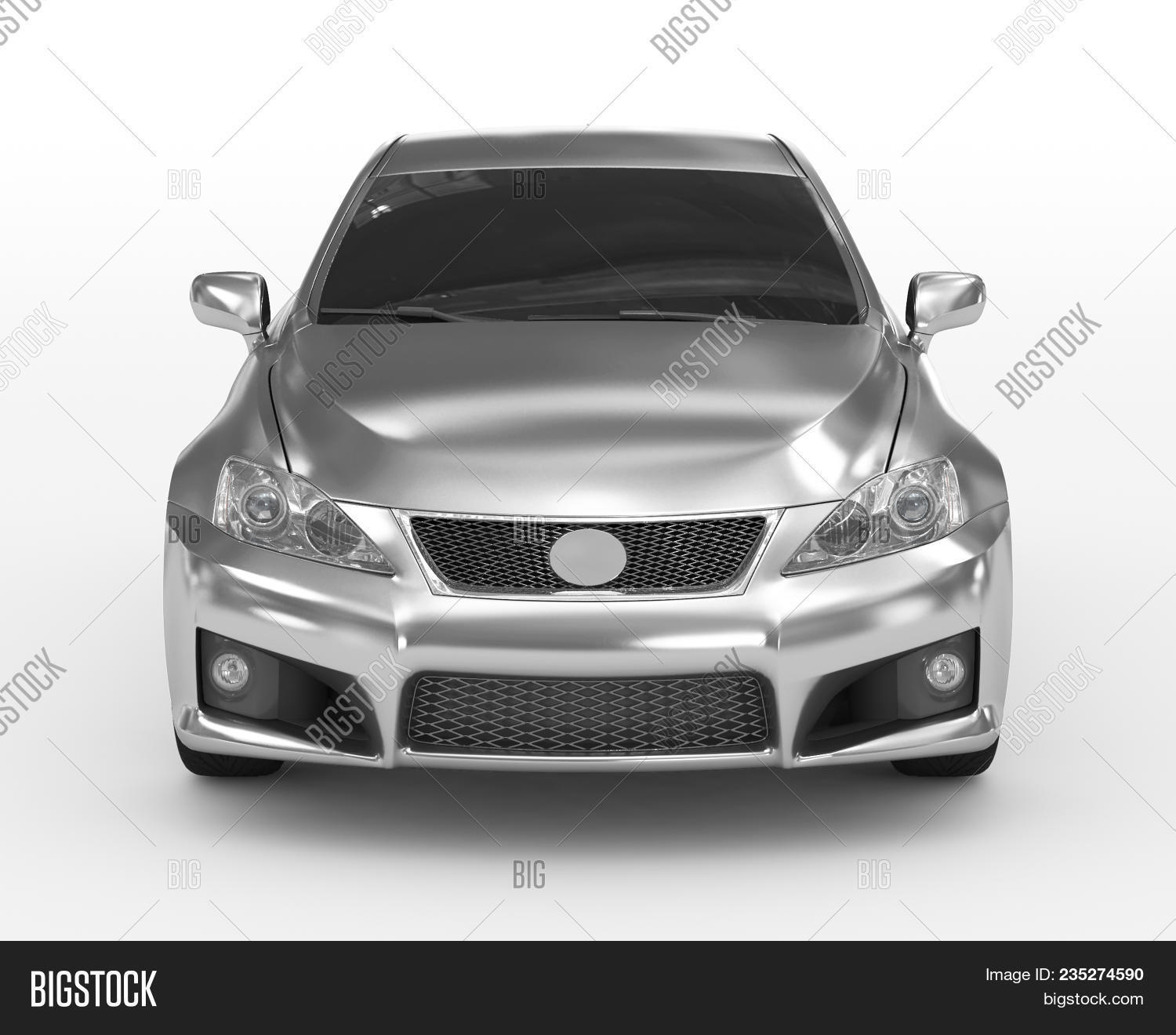 Car Isolated On White Image & Photo (Free Trial) | Bigstock