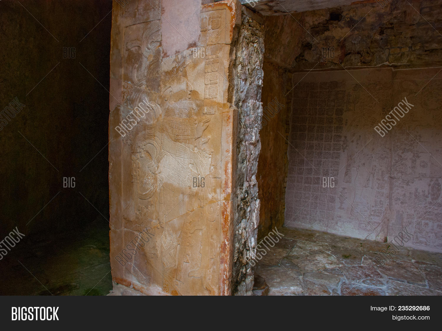 Ancient Mayan Carved Image & Photo (Free Trial) | Bigstock