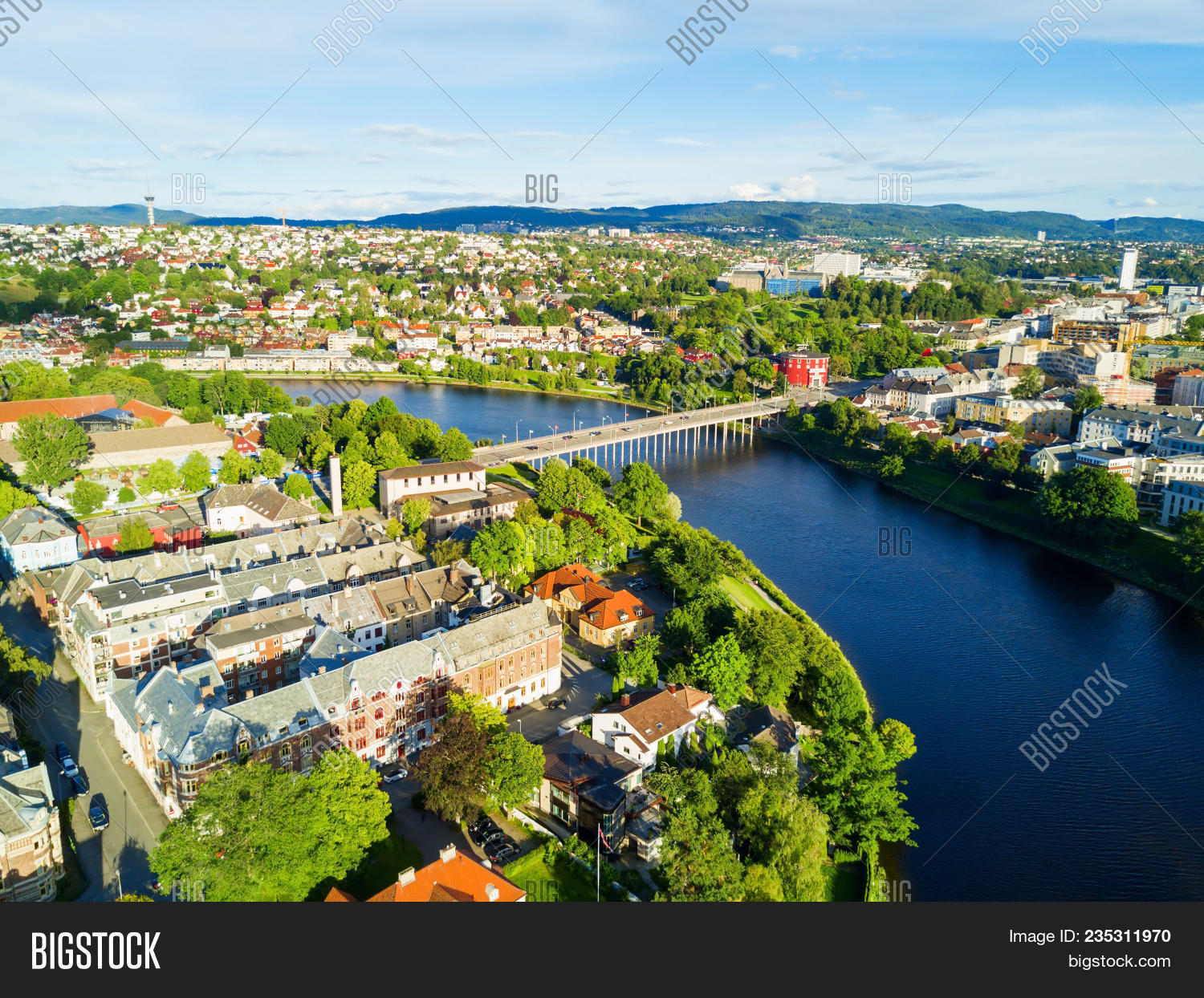 Imagen y foto Trondheim City (prueba gratis) | Bigstock
