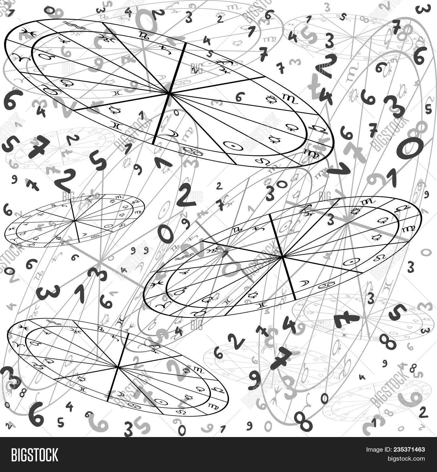 Astrology Numerology Image & Photo (Free Trial) | Bigstock