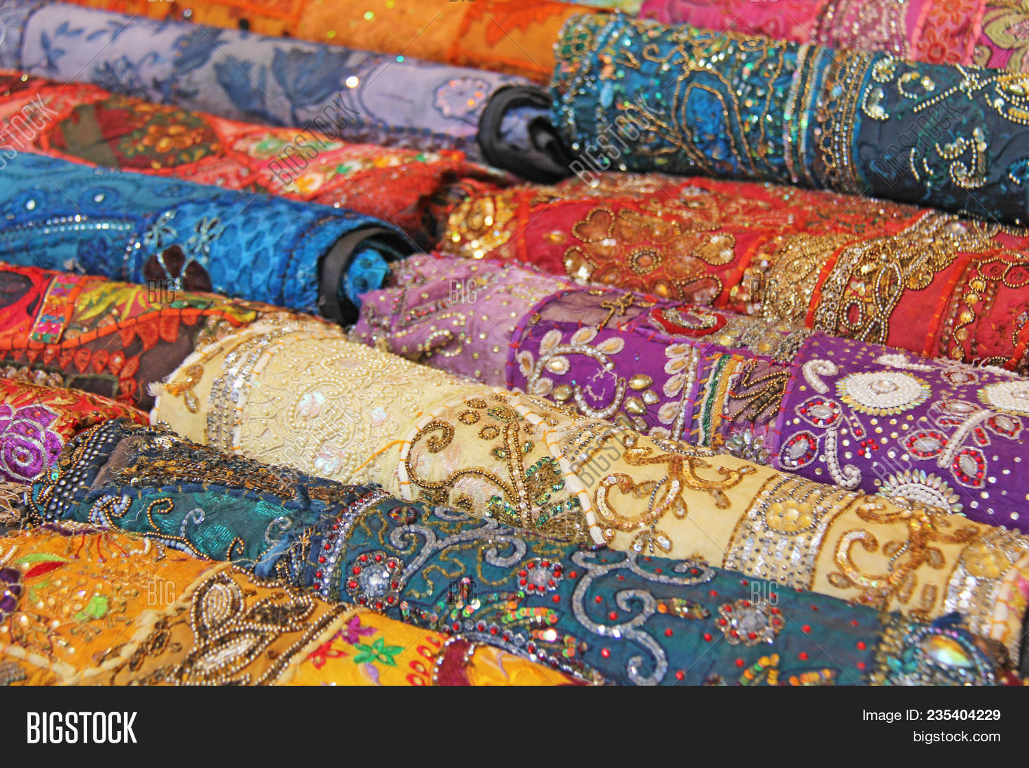 Sari. Bright Colored Image & Photo (Free Trial) | Bigstock