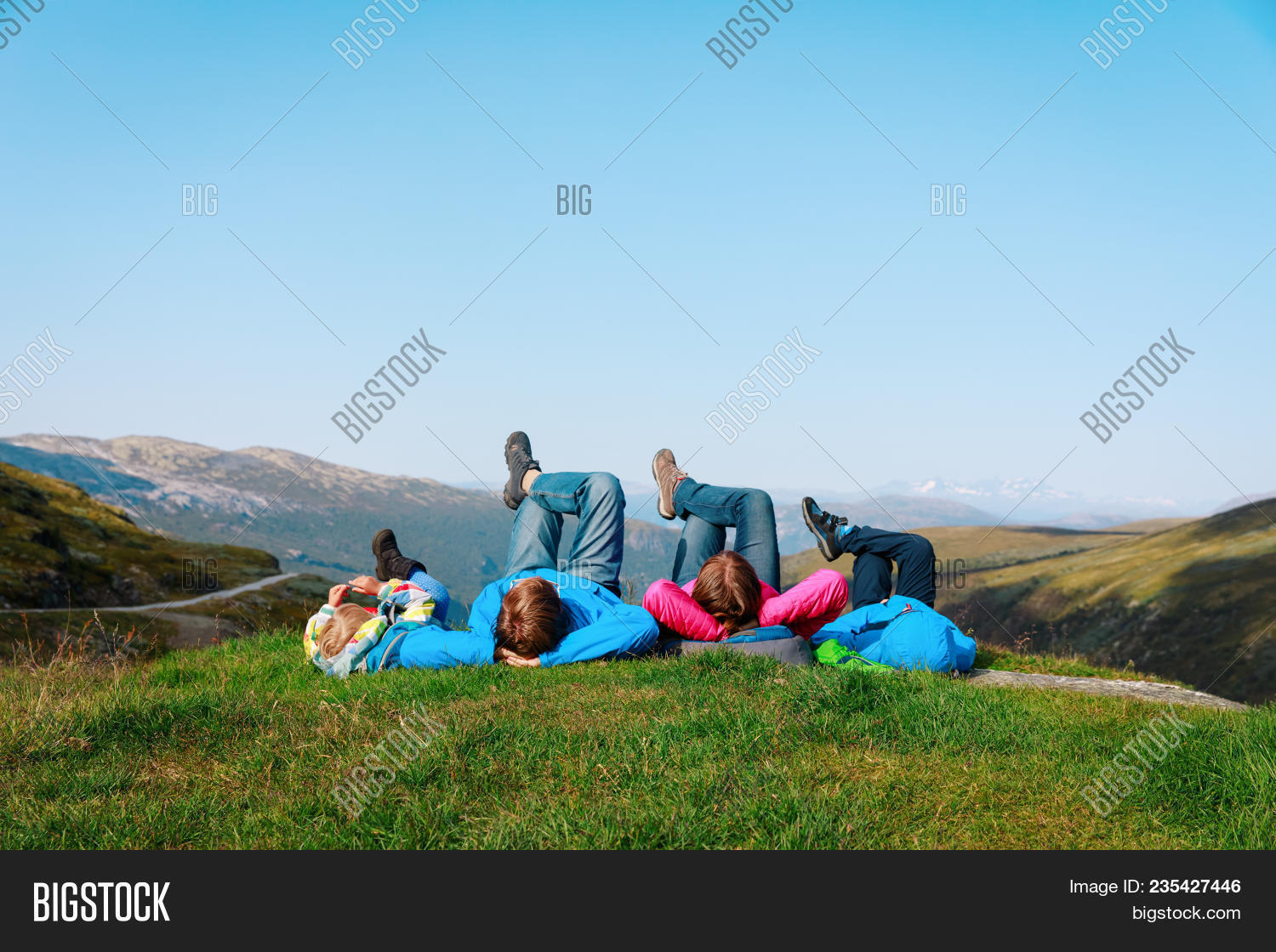 Family Kids Relax Image & Photo (Free Trial) | Bigstock