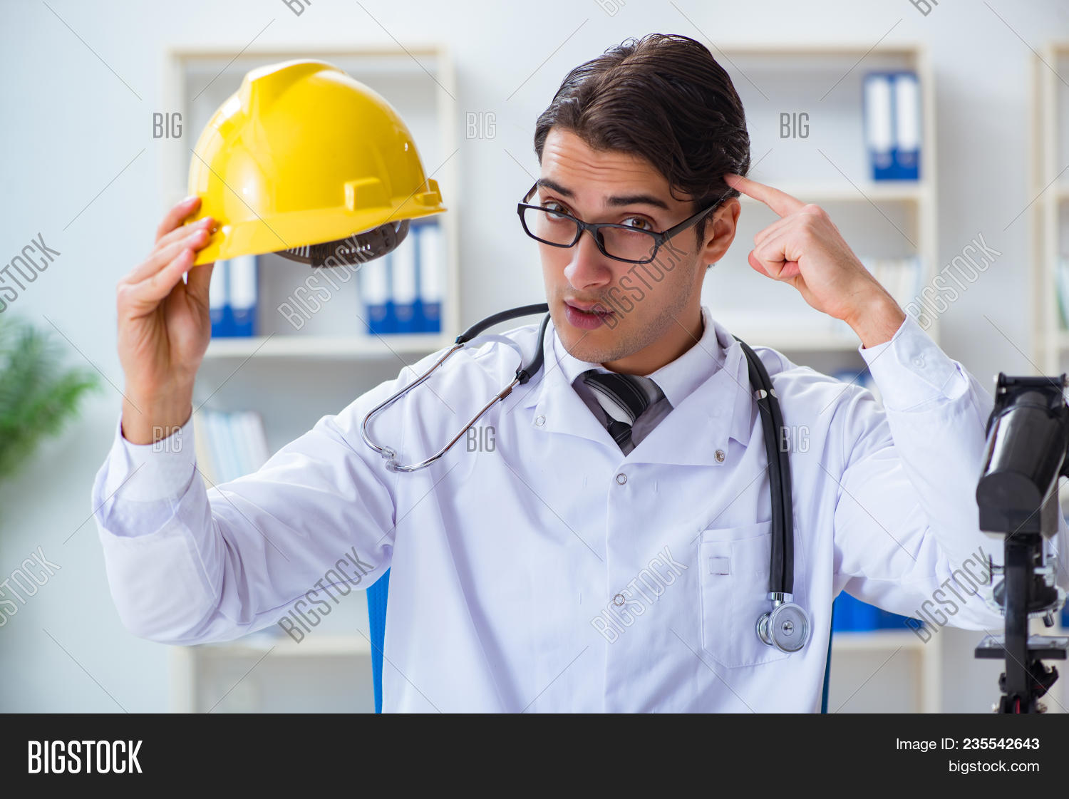 Safety Doctor Advising Image & Photo (Free Trial) | Bigstock