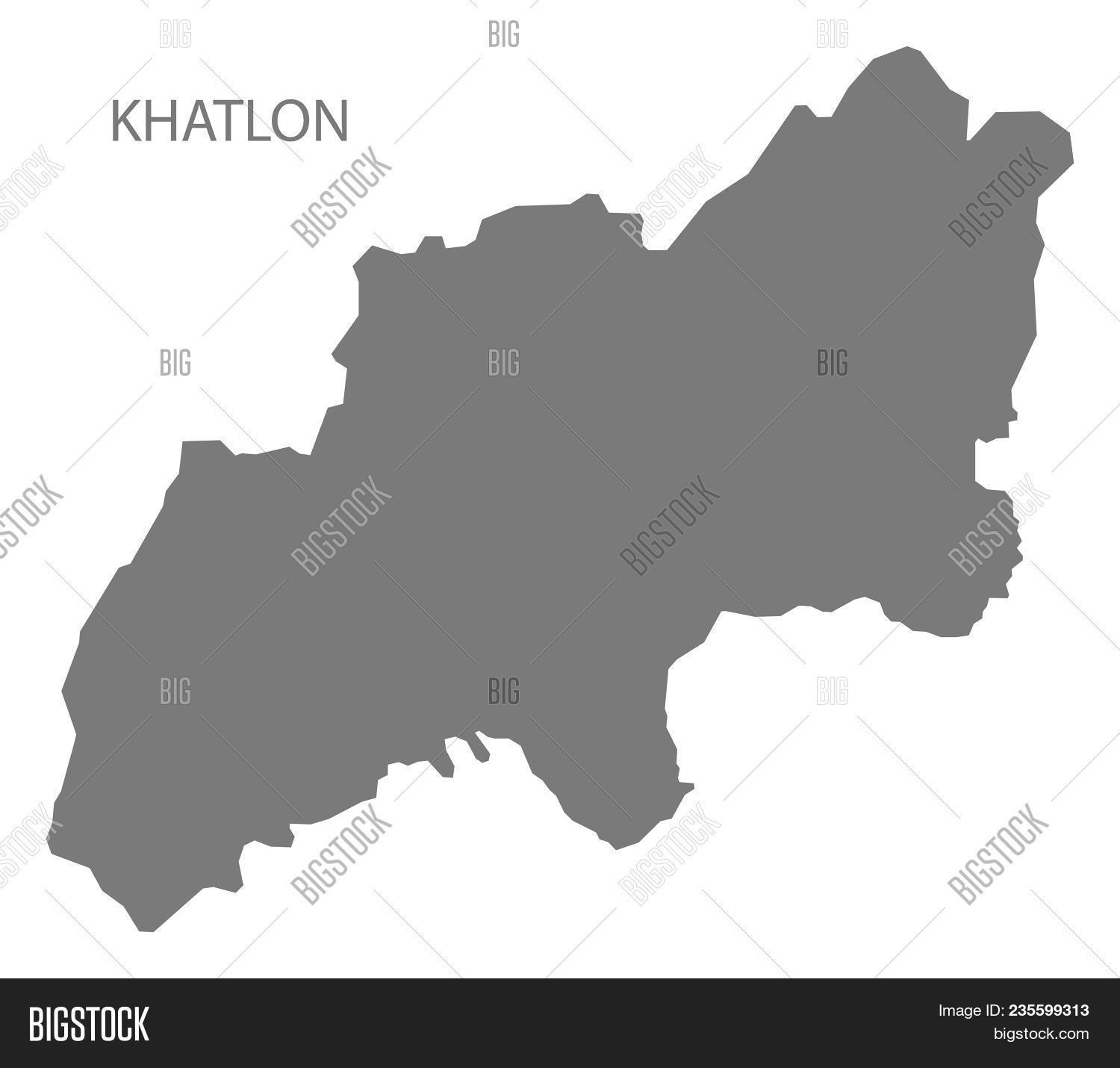 Khatlon Map Tajikistan Image & Photo (Free Trial) | Bigstock