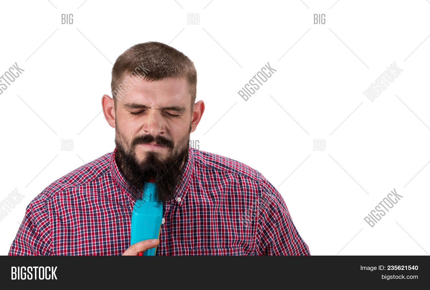Angry Man Beard Shirt Image & Photo (Free Trial) | Bigstock