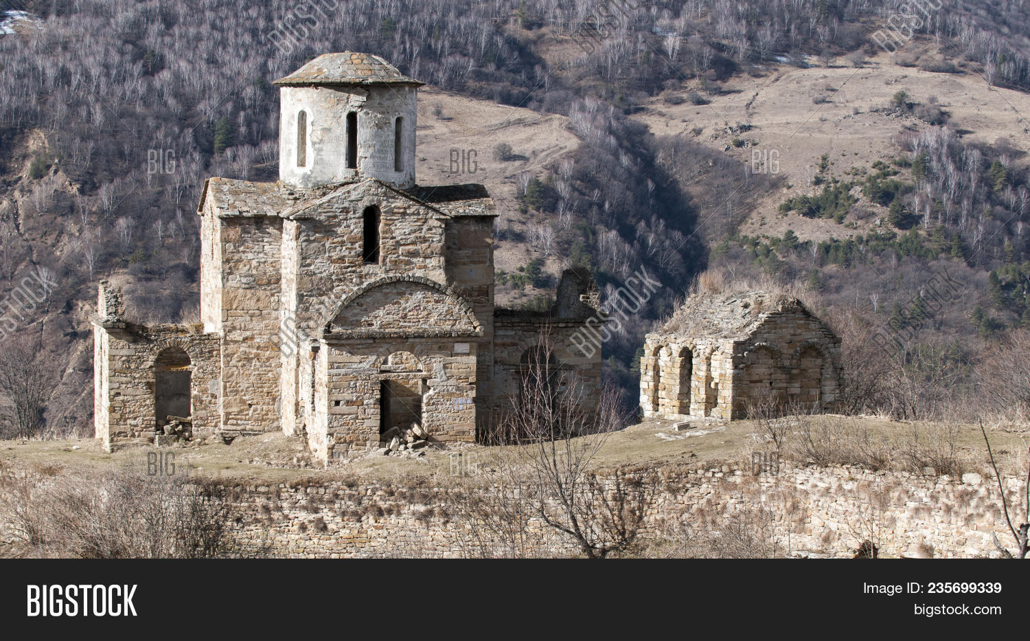 Senty Church Caucasus Image & Photo (Free Trial) | Bigstock