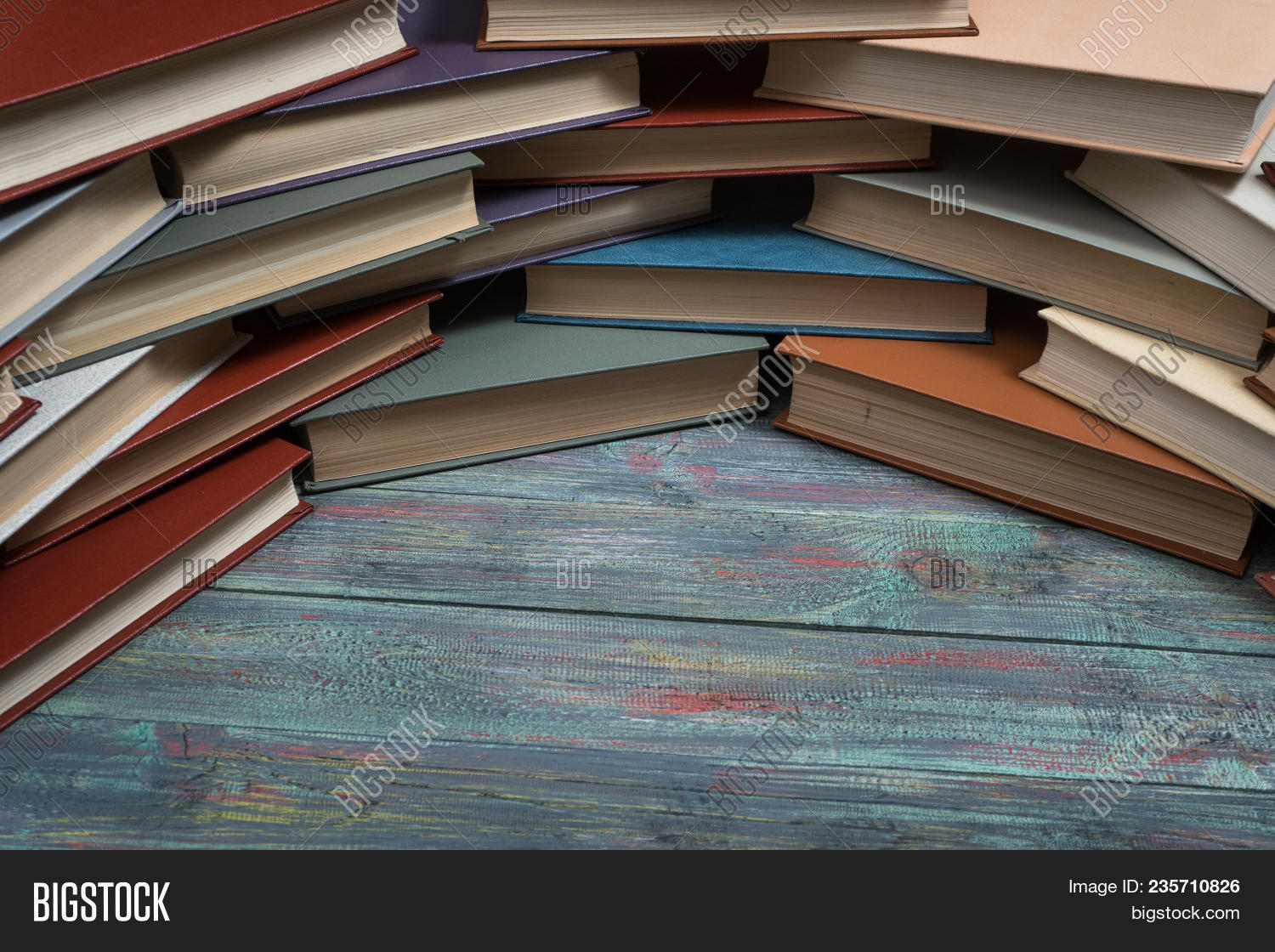 Book Stacking Open Image & Photo (Free Trial) | Bigstock