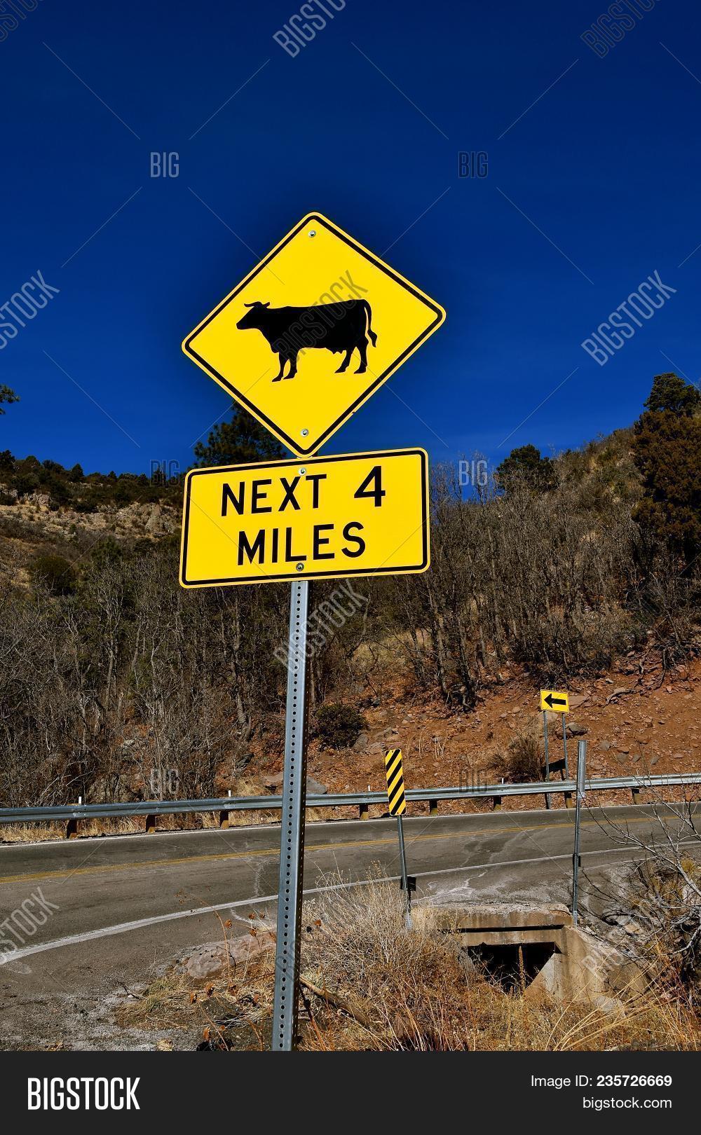 Sign Warning Motorist Image & Photo (Free Trial) | Bigstock