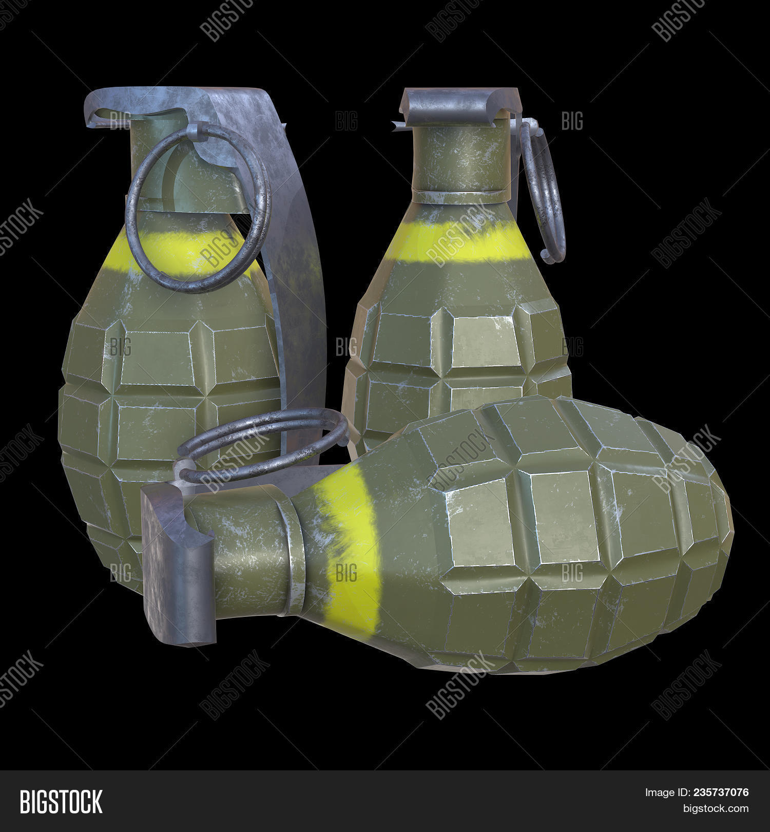 Hand Bomb Frag Grenade Image & Photo (Free Trial) | Bigstock