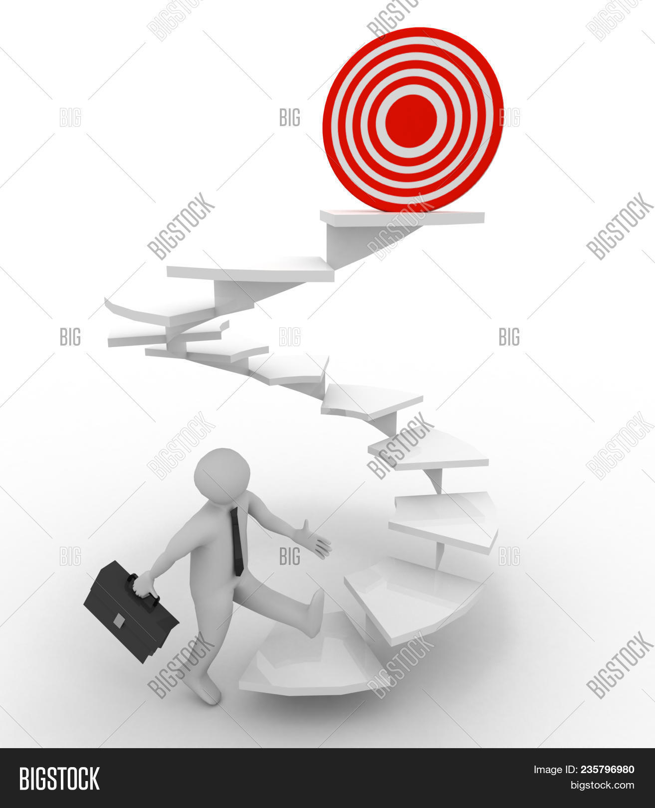 3d Man Walking Target Image & Photo (Free Trial) | Bigstock