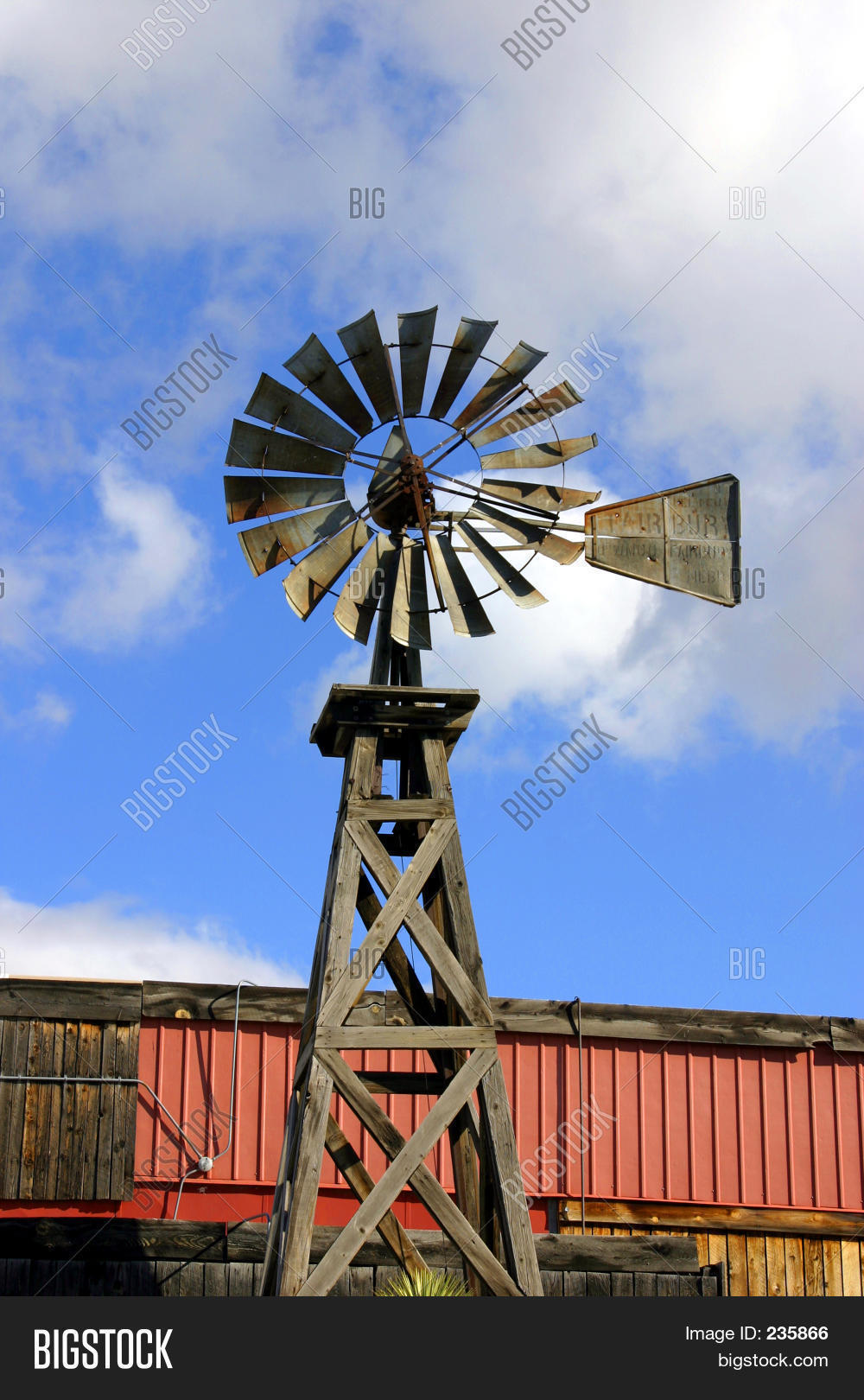 Old Wooden Windmill Image & Photo (Free Trial) | Bigstock