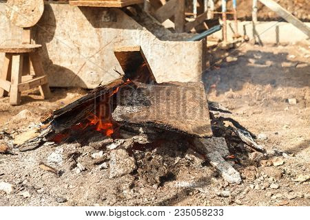 Flame Fire Firewood Image & Photo (Free Trial) | Bigstock