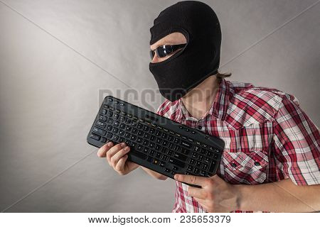Crazy Hacker Man. Image & Photo (Free Trial) | Bigstock