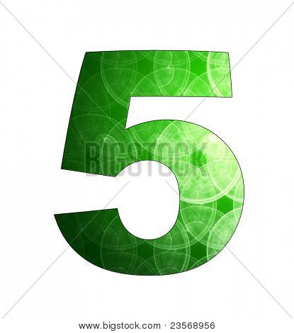 5 Number Abstract Image & Photo (Free Trial) | Bigstock