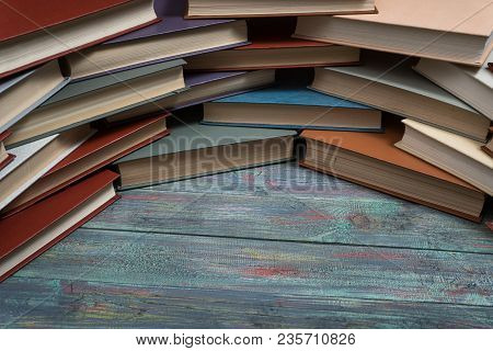 Book Stacking Open Image & Photo (Free Trial) | Bigstock