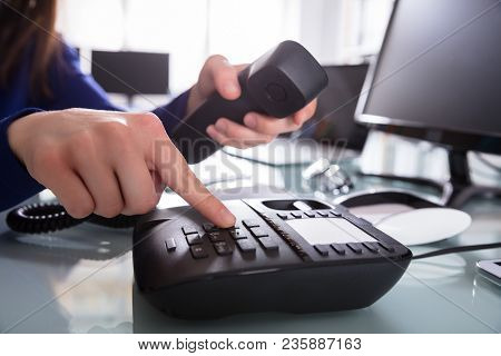 Businessperson Dialing Image & Photo (Free Trial) | Bigstock