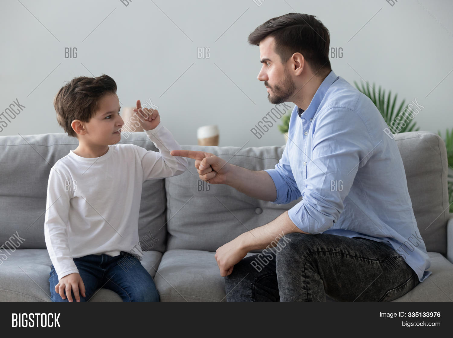 Angry Strict Father Image & Photo (Free Trial) | Bigstock