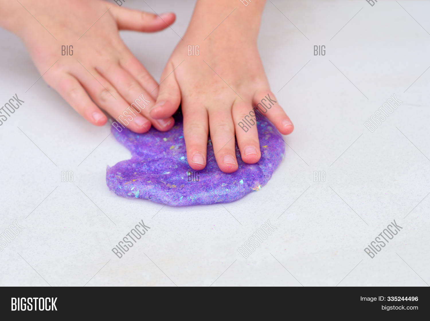 Process Making Slime. Image & Photo (Free Trial) | Bigstock