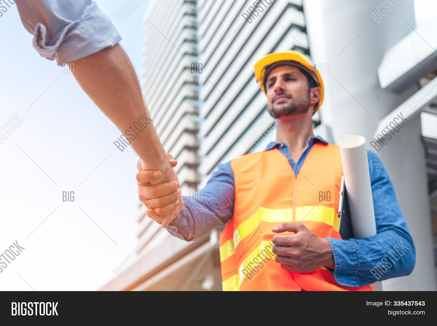Engineer Yellow Helmet Image & Photo (Free Trial) | Bigstock
