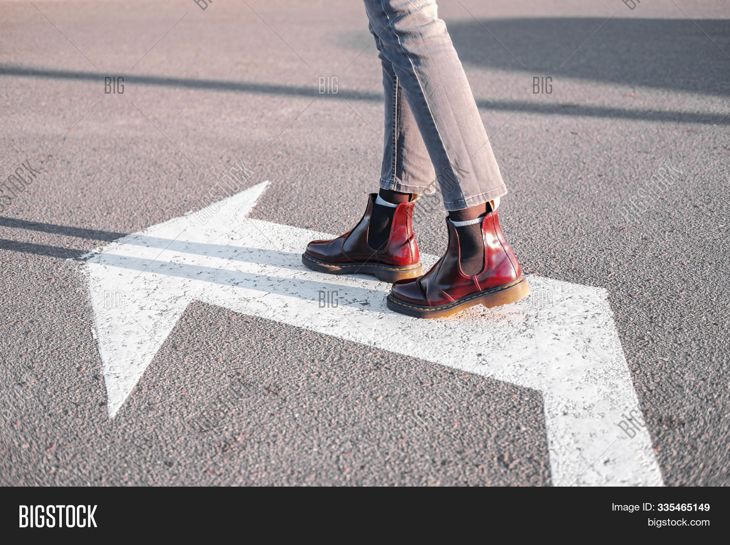 Feet Walking Along Image & Photo (Free Trial) | Bigstock