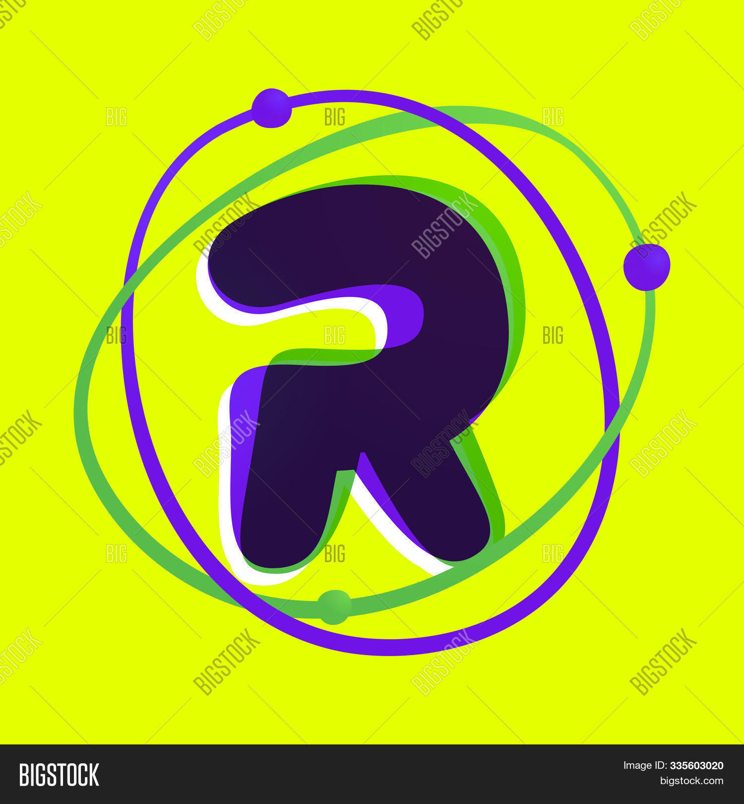 Science Letter R Vector & Photo (Free Trial) | Bigstock