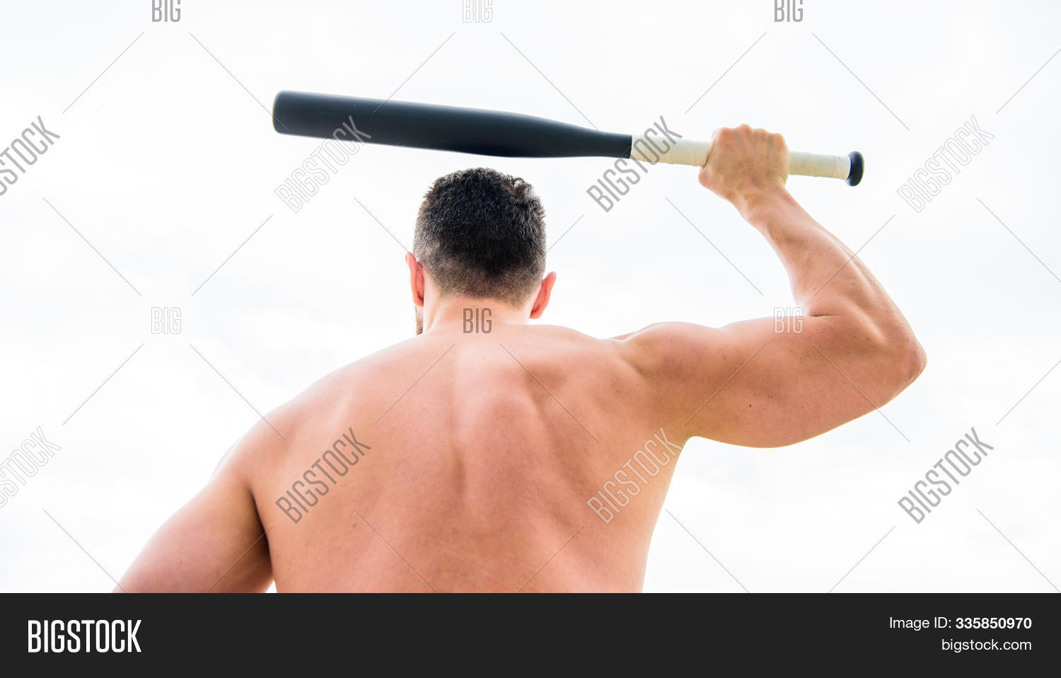 Man Baseball Bat. Image & Photo (Free Trial) | Bigstock