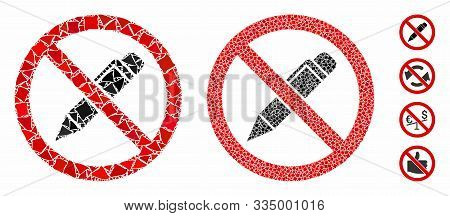 No Pencil Mosaic Vector & Photo (Free Trial) | Bigstock