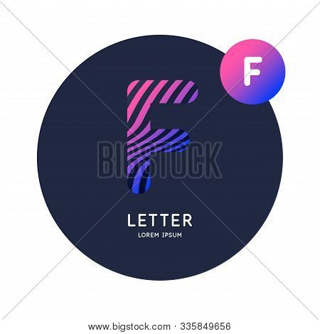 Letter F Latin Vector & Photo (Free Trial) | Bigstock