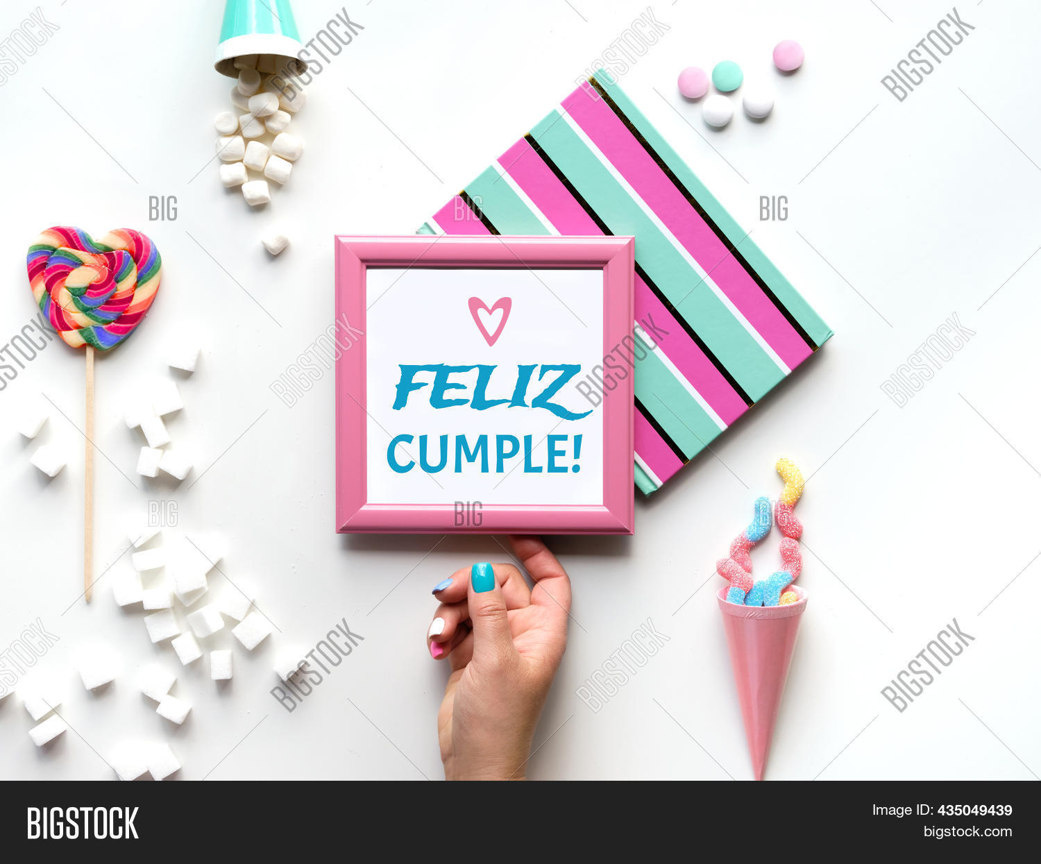 Text Feliz Cumpleanos Image & Photo (Free Trial) | Bigstock