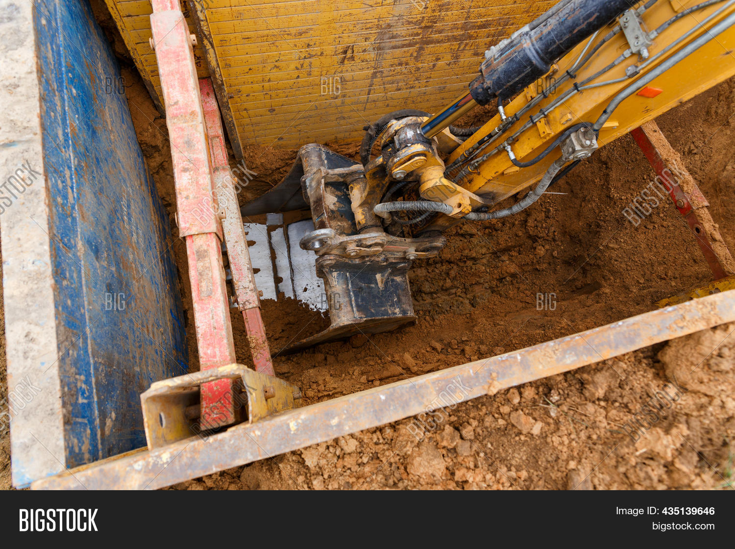 Trench Construction Image & Photo (Free Trial) | Bigstock