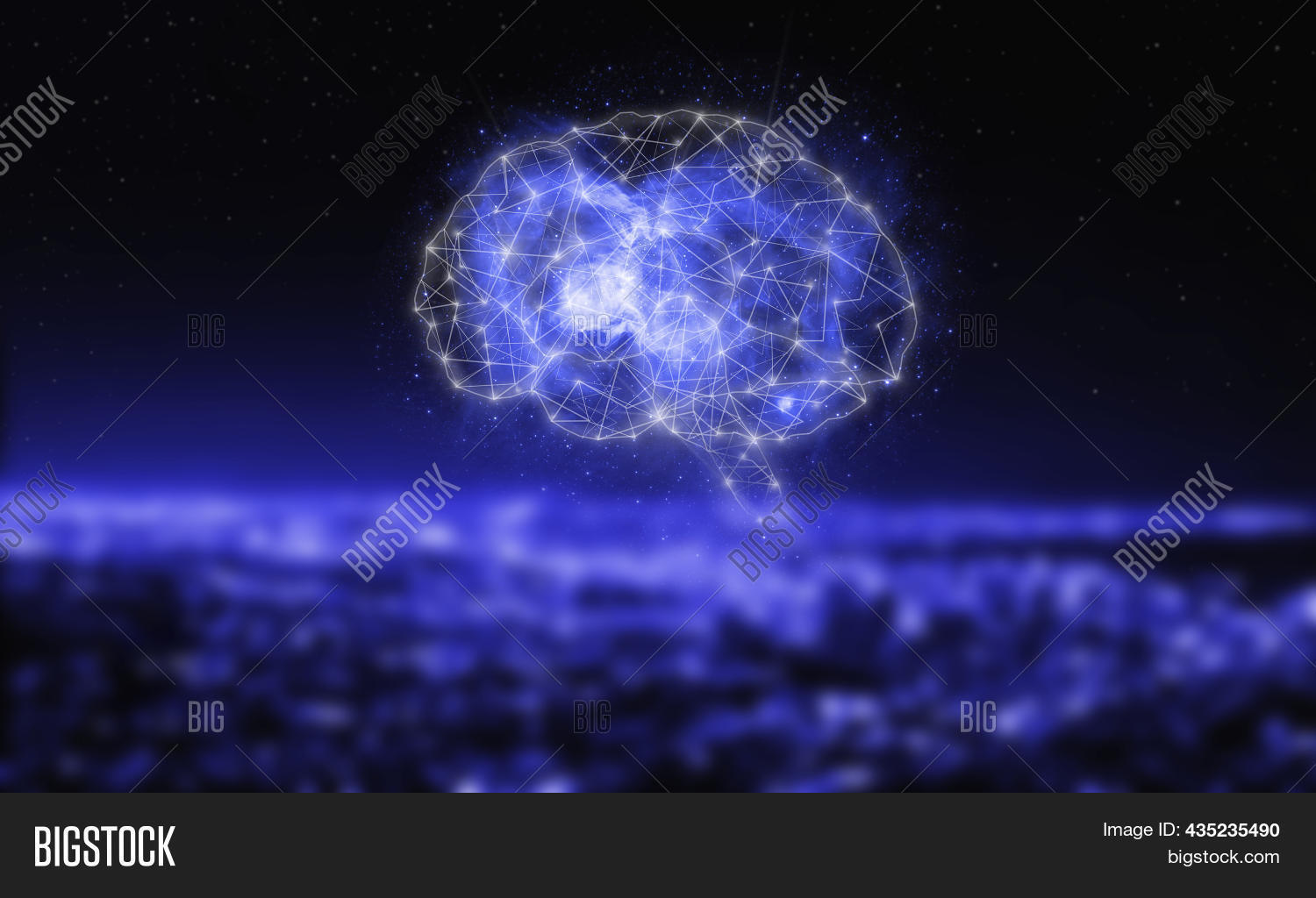 Digital Brain Image & Photo (Free Trial) | Bigstock