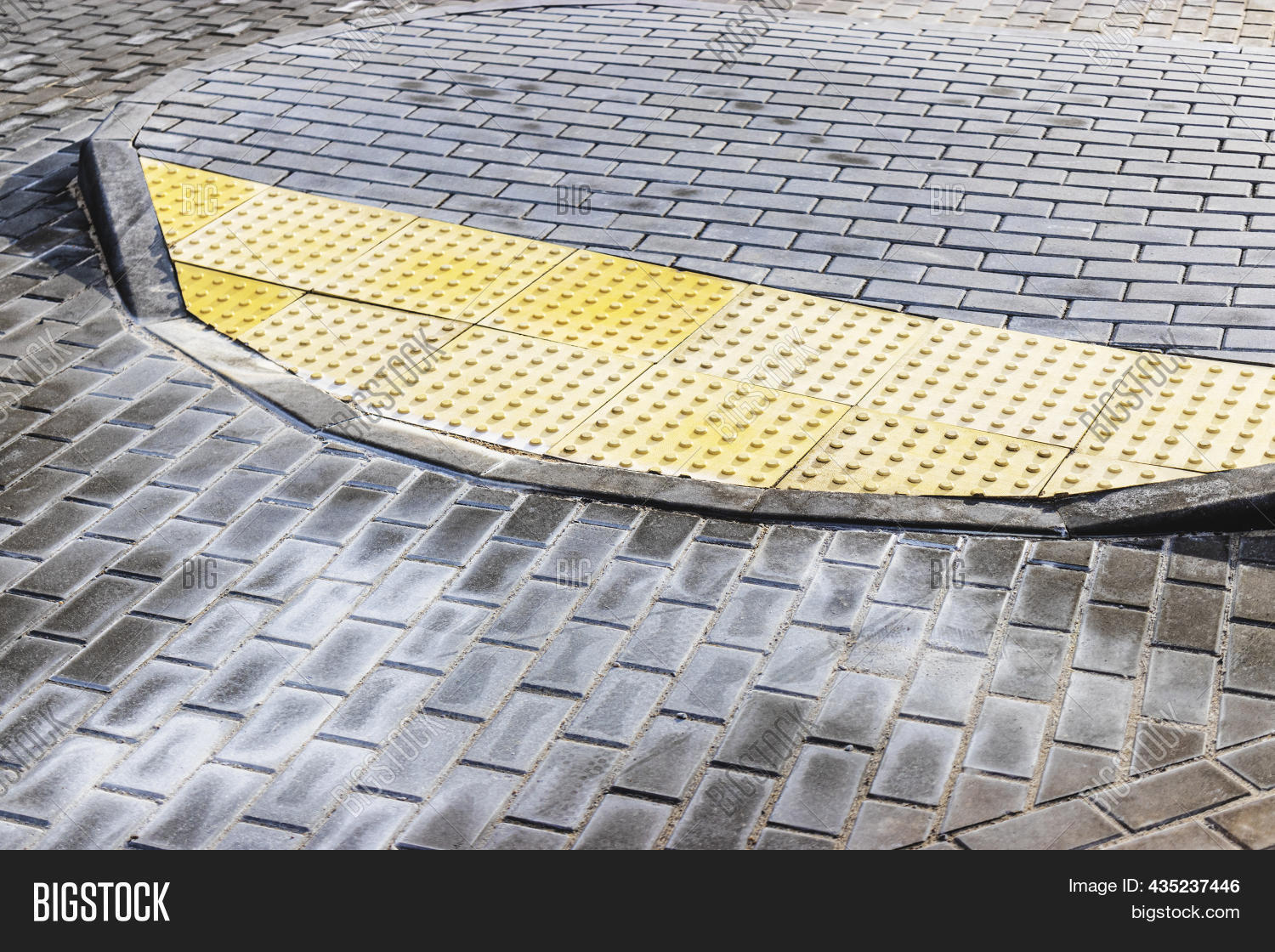 Tactile Paving Slabs Image & Photo (Free Trial) | Bigstock